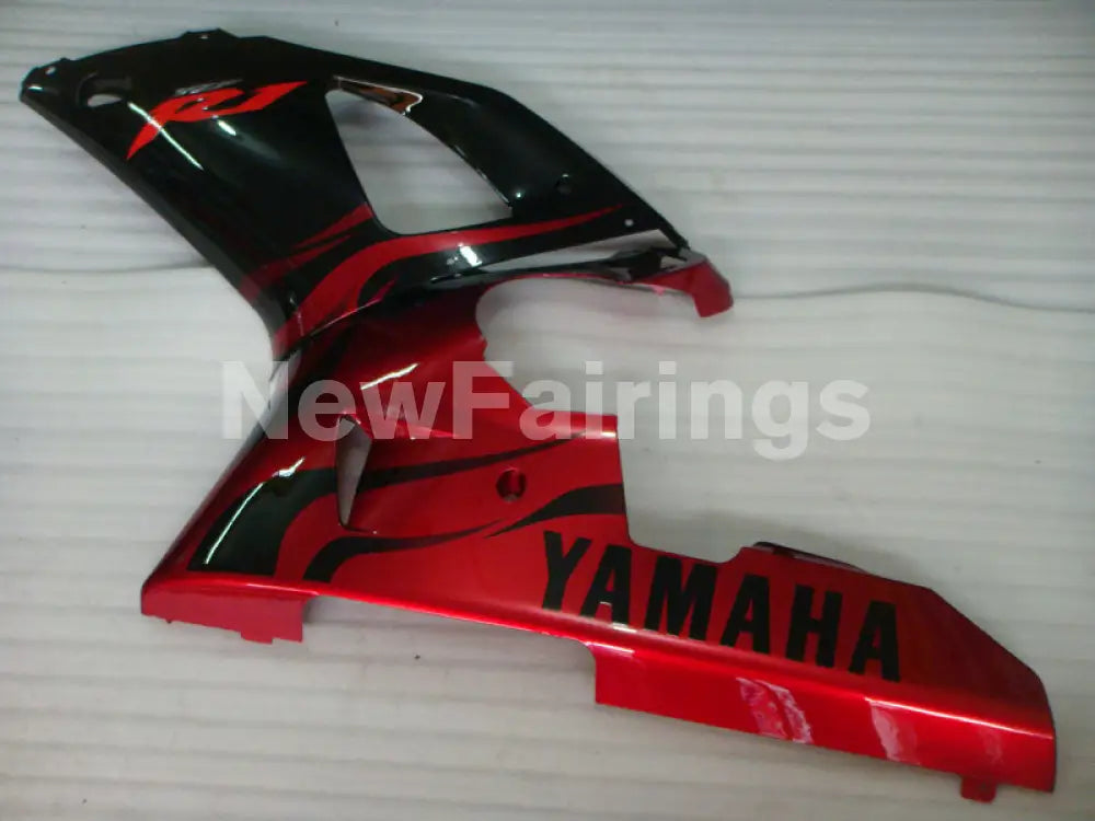 Heartfelt Black and Wine Red YZF-R1 Fairing Kit – NewFairings
