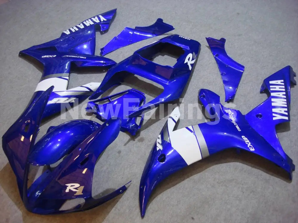 Heartfelt Blue and White YZF-R1 Fairing Kit – NewFairings