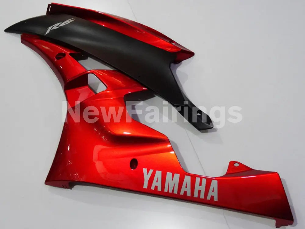 Heartfelt YZF R6 Fairing Kit in Wine Red and Matte Black – NewFairings